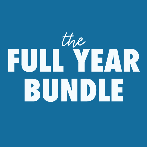 The Full Year Bundle - Letterpress Greeting Cards – Stack Paper Press